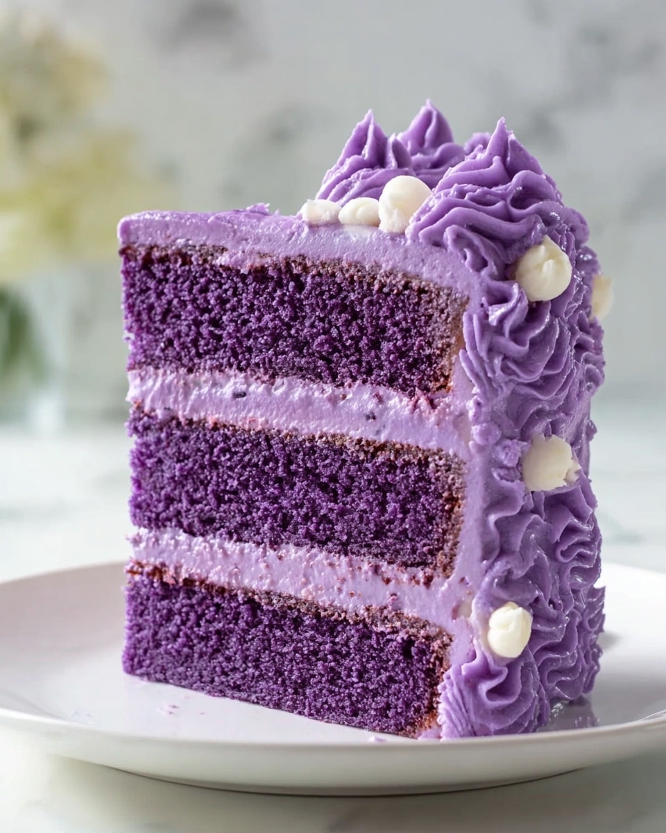 The Best Ube Cake - Vibrant, Fluffy Filipino Dessert