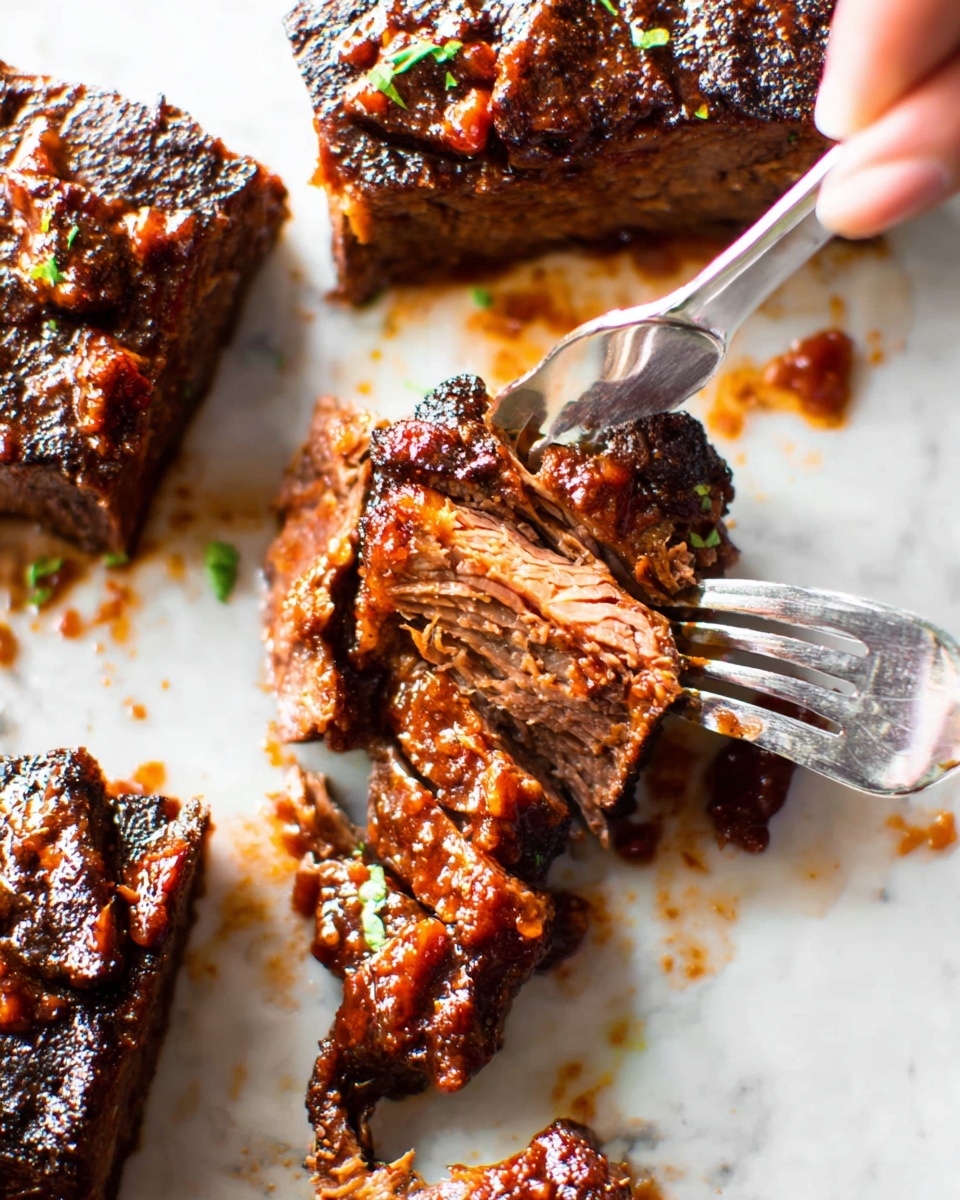 Slow Cooker Braised Beef Brisket with Barbecue Sauce | Easy & Flavorful