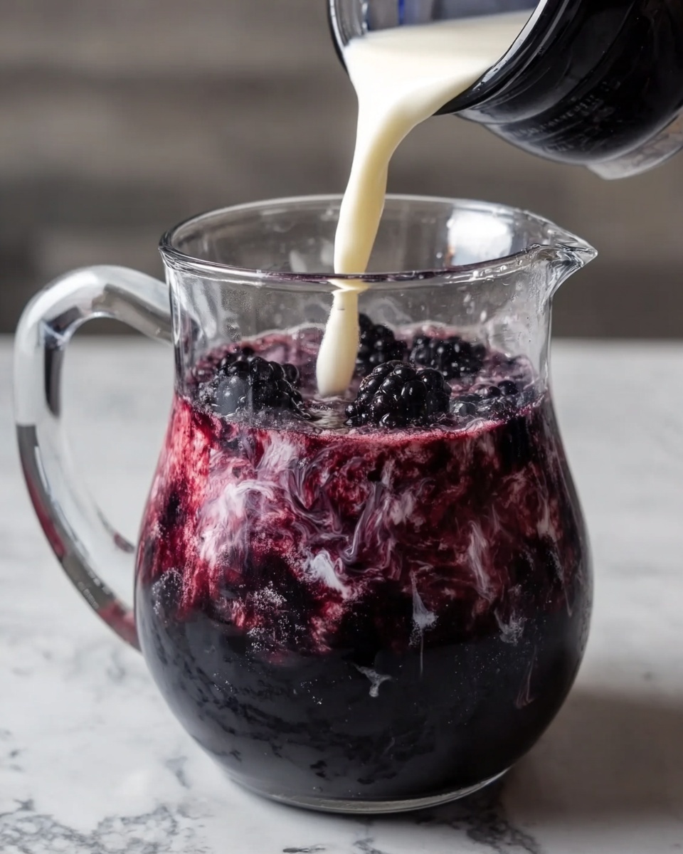 Blackberry Coconut Drink Recipe: Refreshing Tropical Flavor